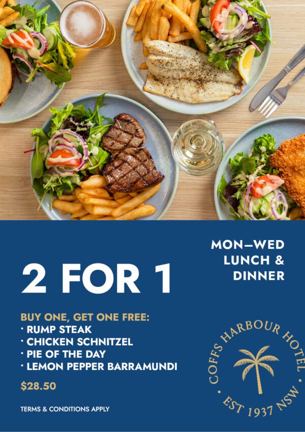 Eat & Drink - The Coffs Hotel